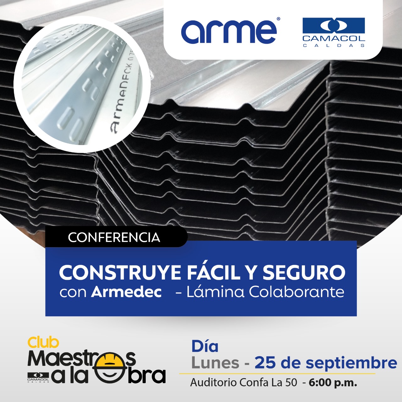 Conferencia: Construye fácil y seguro con Armedeck - Lámina colaborante ...